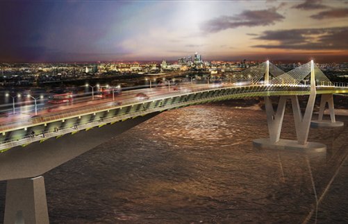 HOK Unveils Design for Proposed New East London Bridge | arcien