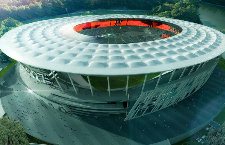 AS Roma presented its new football stadium | arcien