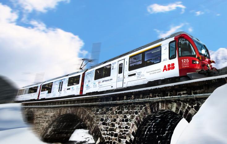 ABB launches its anniversary year with an ABB-branded Allegra train ...