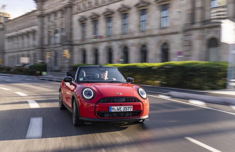 The MINI Cooper Convertible S: A Chili Red Icon with Open-Air Thrills ...